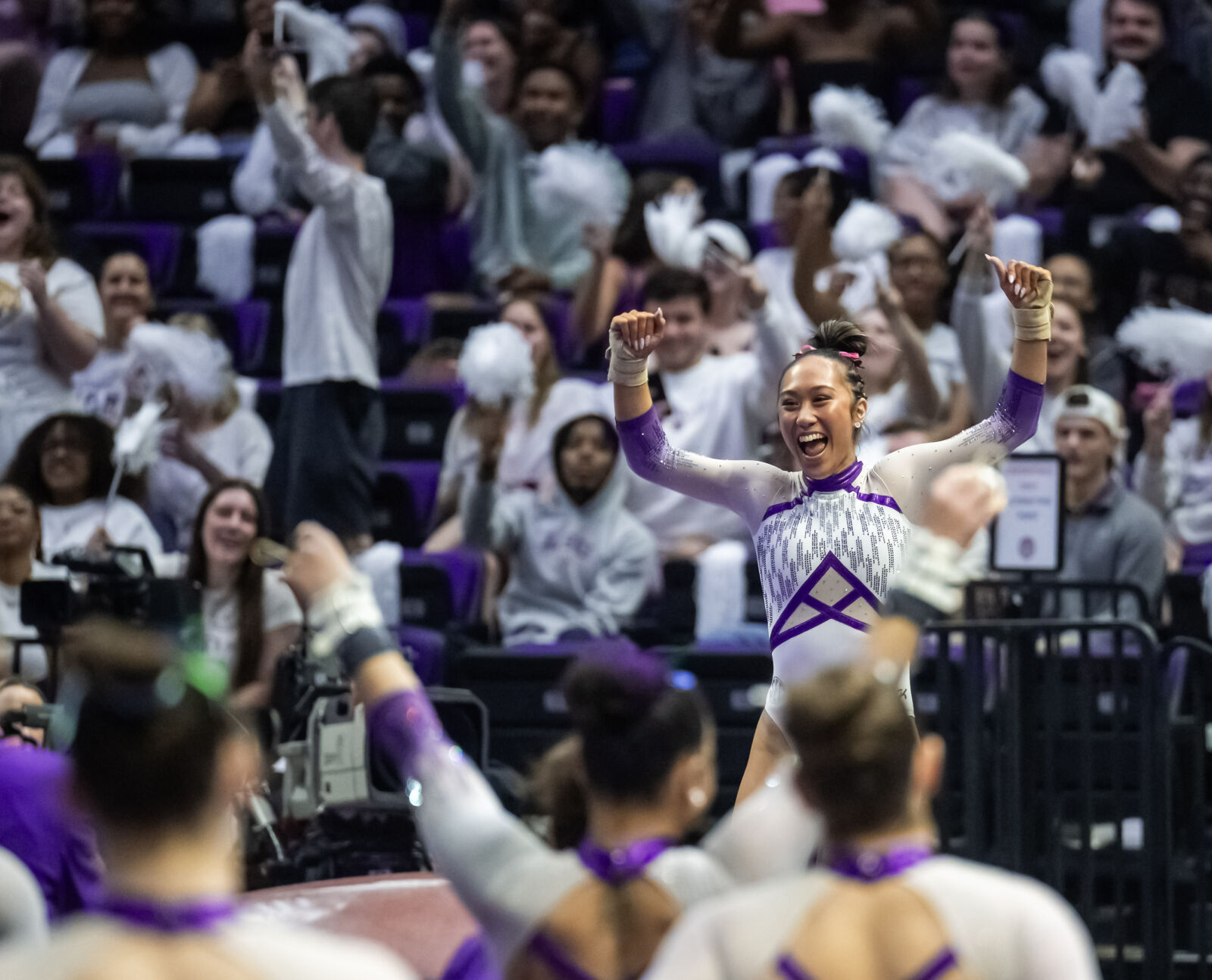 Kailin Chio with double 10s, but LSU just short at Oklahoma | LSU ...