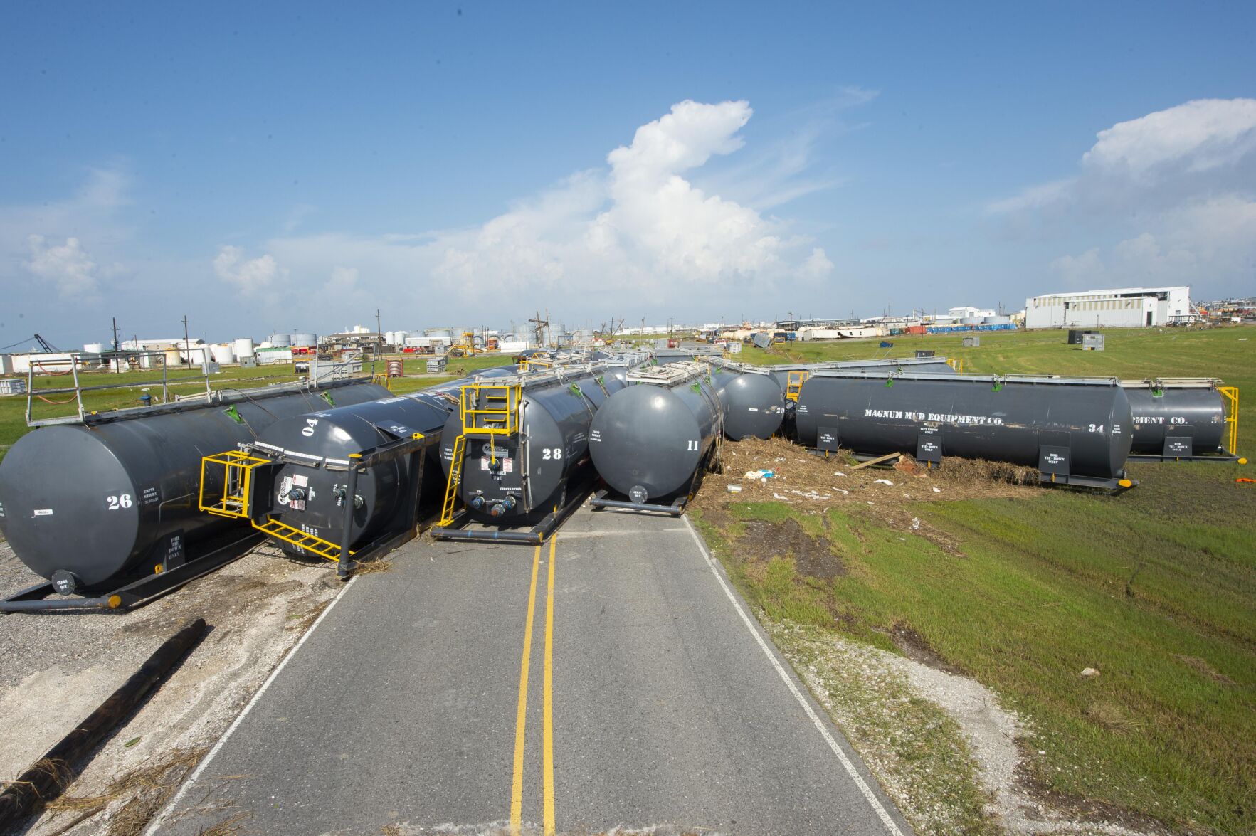 Photos: Hurricane Ida: First look at Port Fourchon, Pointe Fourchon ...