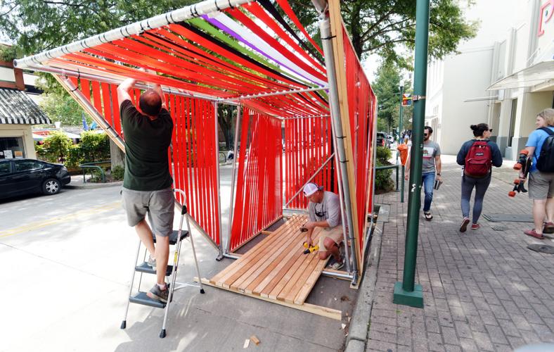 Photos: Downtown Lafayette parking spaces transformed into public ...