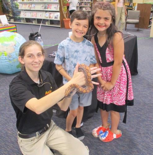 Animal Tales brings hedgehog, boa and other critters to the Hammond ...