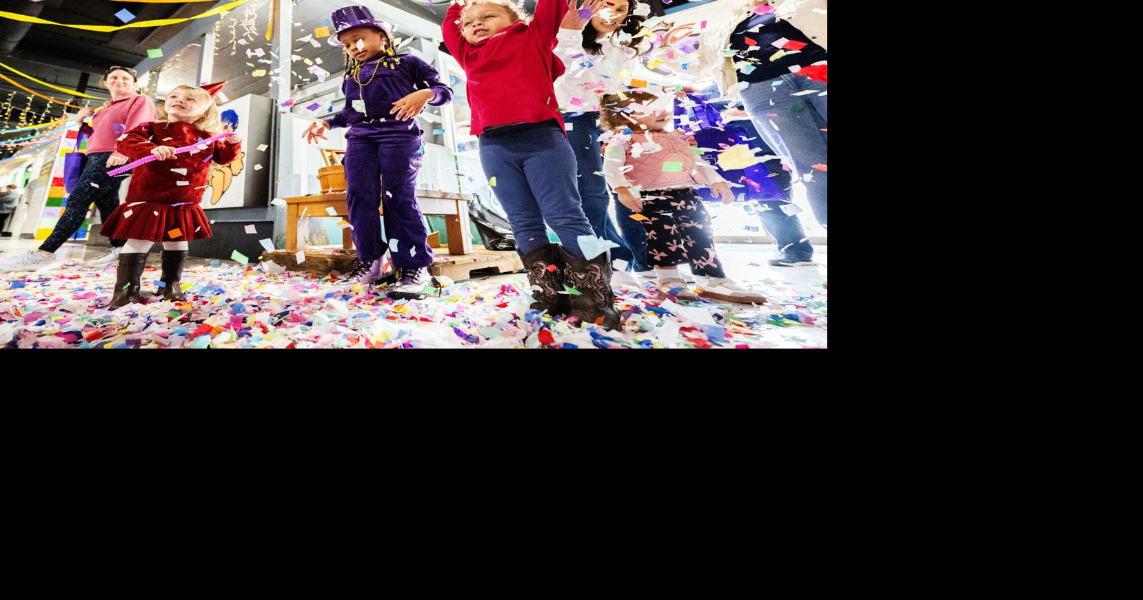 New Year's Noon Carnival and Countdown at Children's Museum | Photos ...