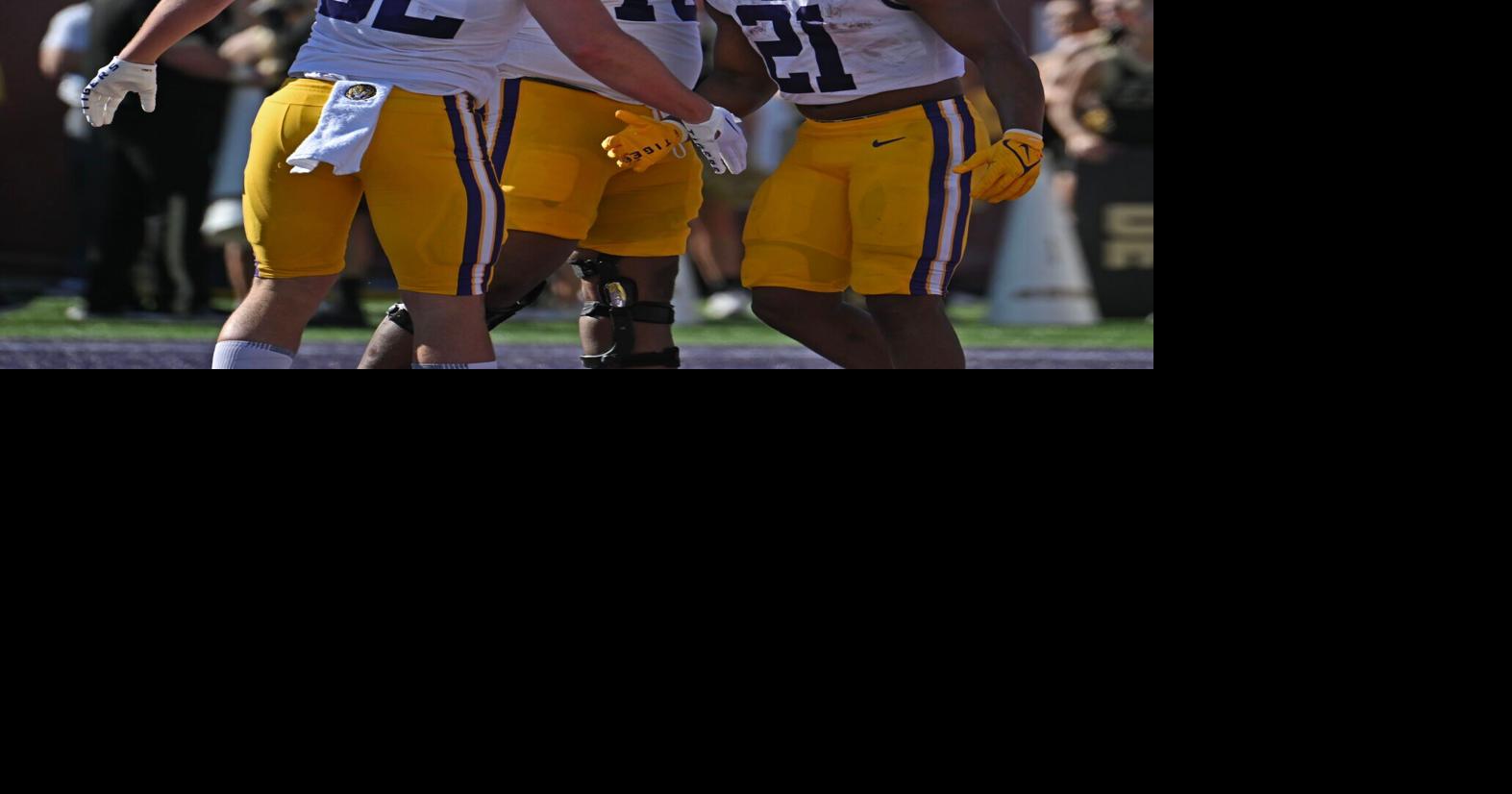 LSU sets school mark for rushing touchdowns in a season | LSU ...