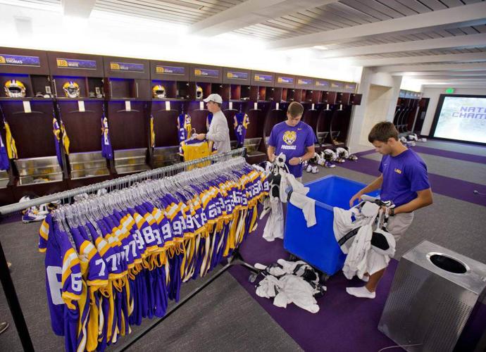 Photos: A look inside -- see how equipment managers prep LSU locker ...