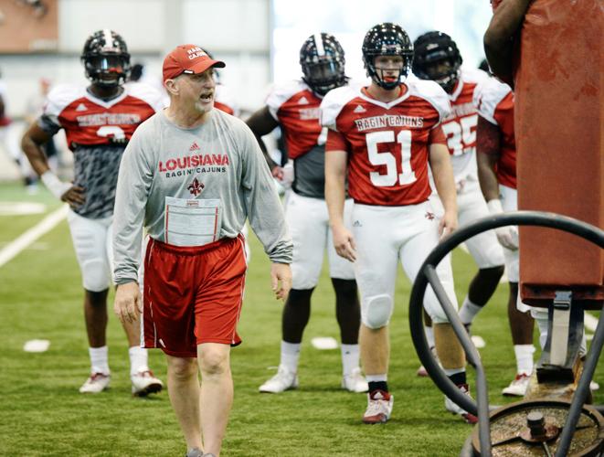 Leading with emotion: Defensive coordinator Mike Lucas shows his Ragin ...