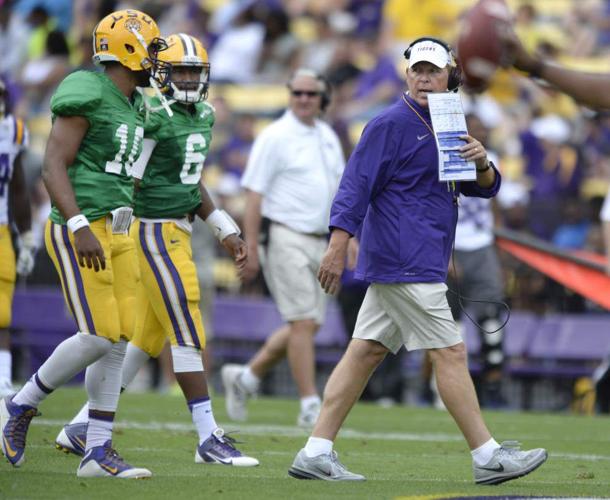 Photos: Game action from LSU spring game, offense, defense, and images ...