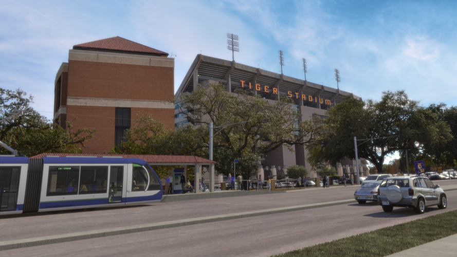 Mayor Broome continuing progress on downtown-LSU tram, hoping to open ...