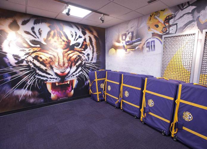 Photos: A look inside -- see how equipment managers prep LSU locker ...