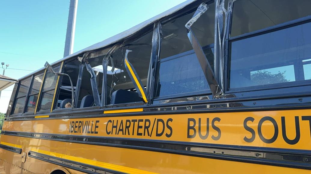6 students injured in Louisiana school bus crash | Crime/Police ...