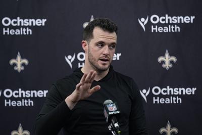 Saints QB Derek Carr explains shouting at Pete Carmichael | Saints ...