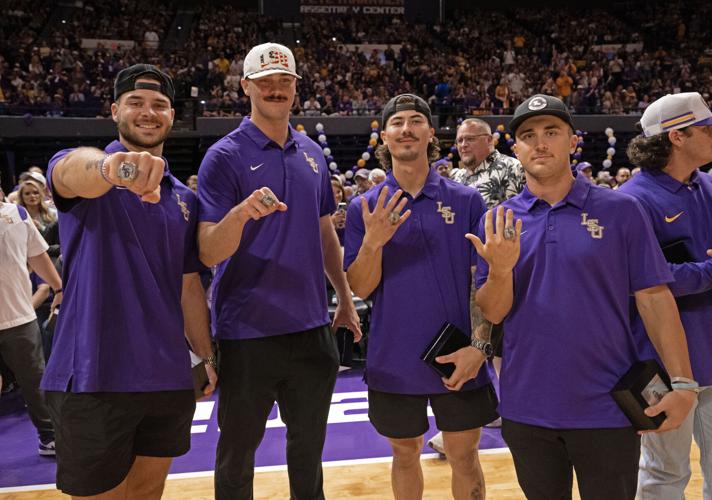 LSU baseball players get their national championship rings | LSU ...