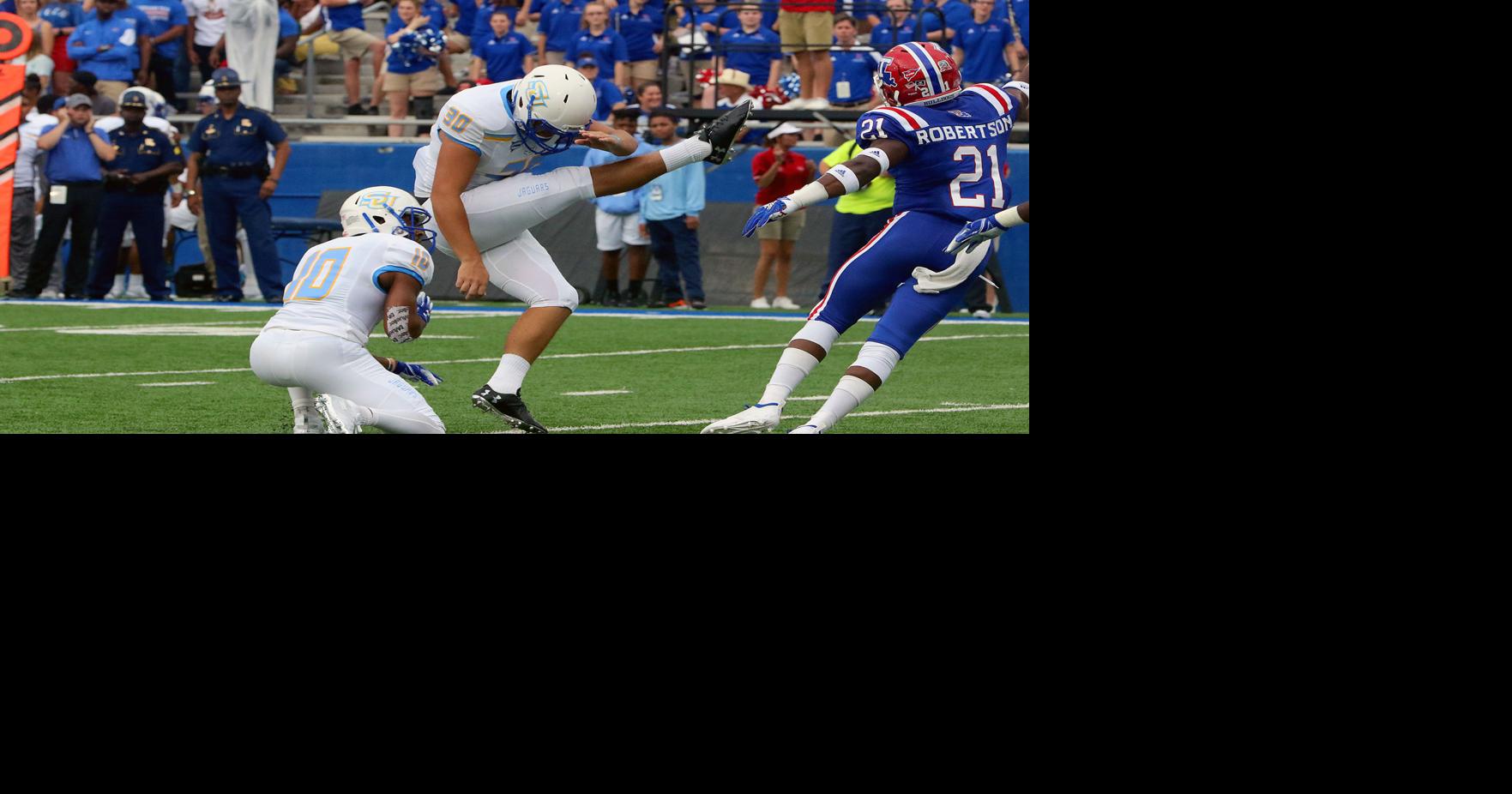 Jaguars pleased with punter Cesar Barajas' strong foot | Southern ...