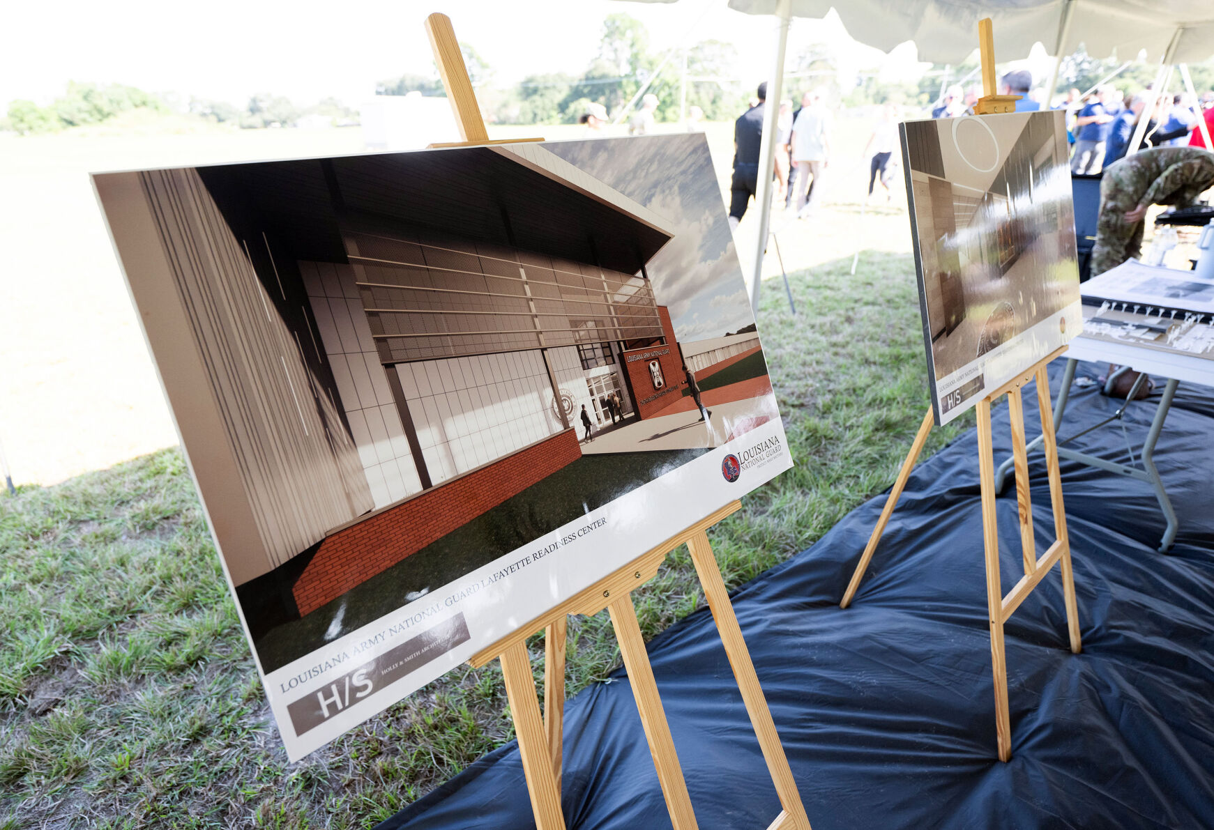 Groundbreaking for National Guard Lafayette Readiness Center | Photos ...