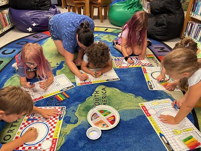 Children at Audubon Regional Library learn about nutrition and more ...