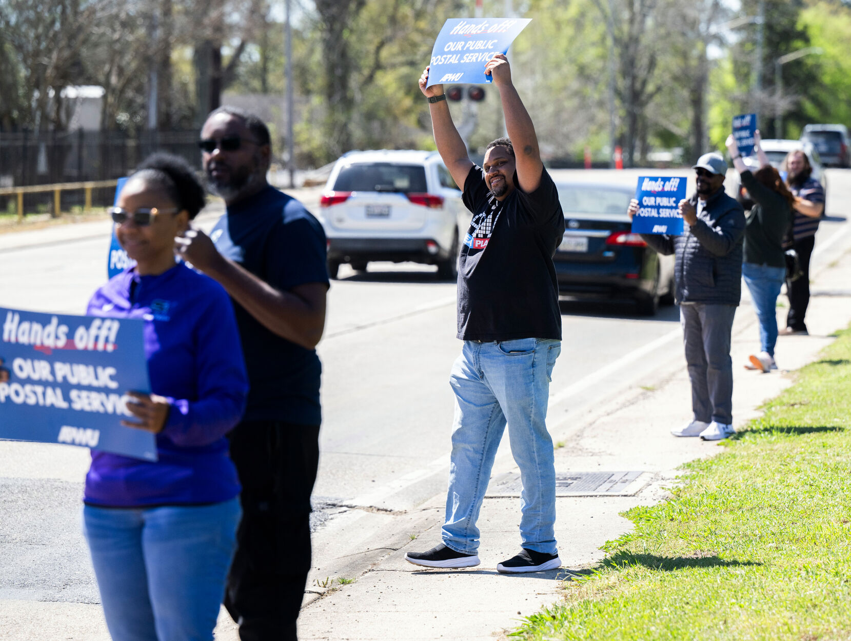 Lafayette postal workers join national protest | News | theadvocate.com