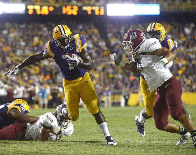 Still learning every day, the yards are piling up for LSU freshman ...