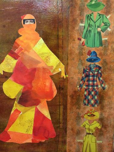 Faceless figures help both viewers and artist’s stories unfold within ...