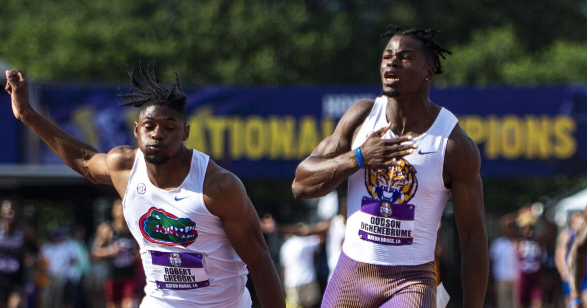Godson Oghenebrume is making his mark as LSU sprinter | LSU ...