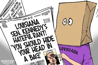 Louisiana Senator Kennedy's Hateful Rant | Walt Handelsman ...