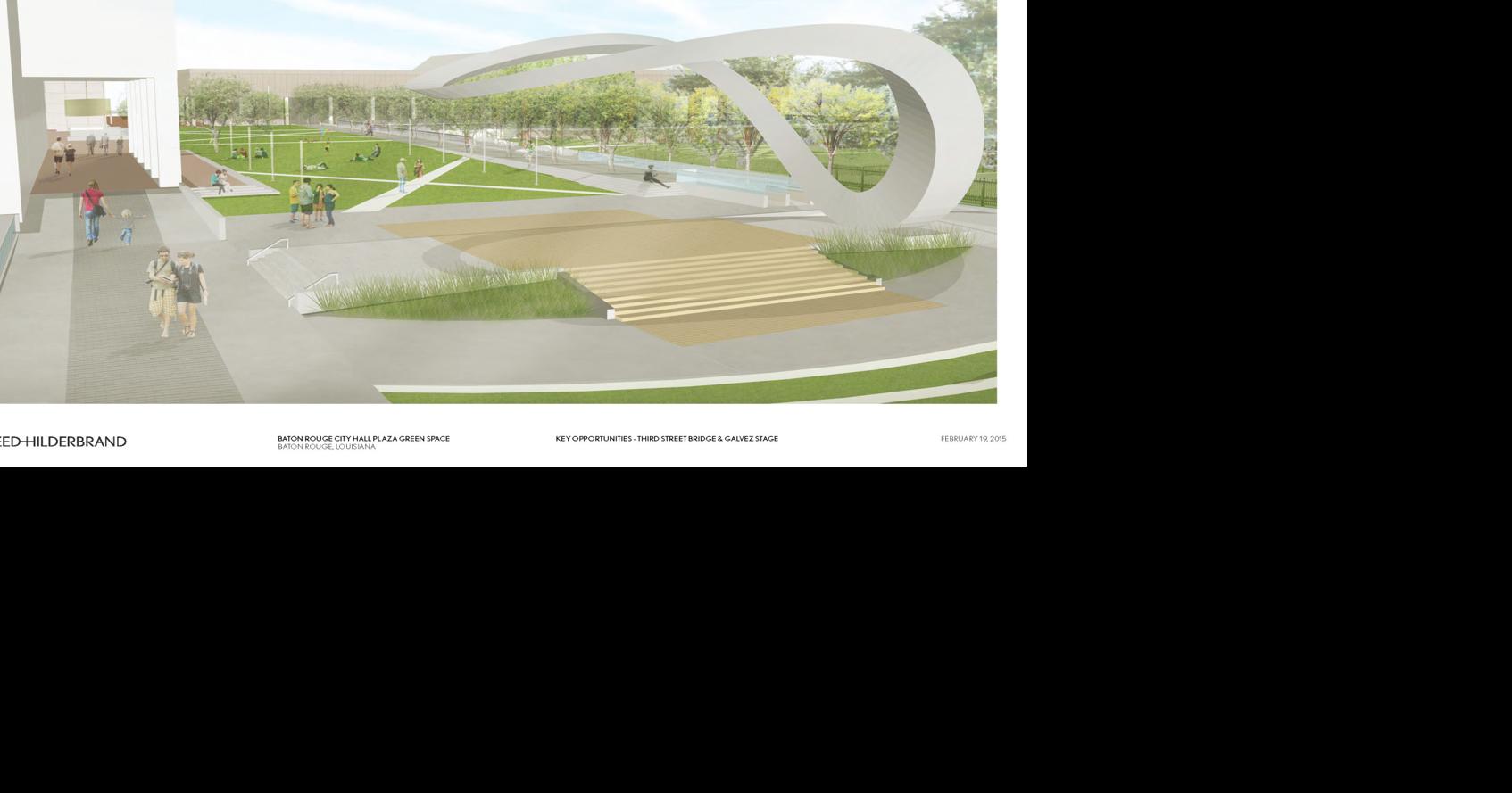 Officials break ground on greenspace for Baton Rouge's 'front porch ...