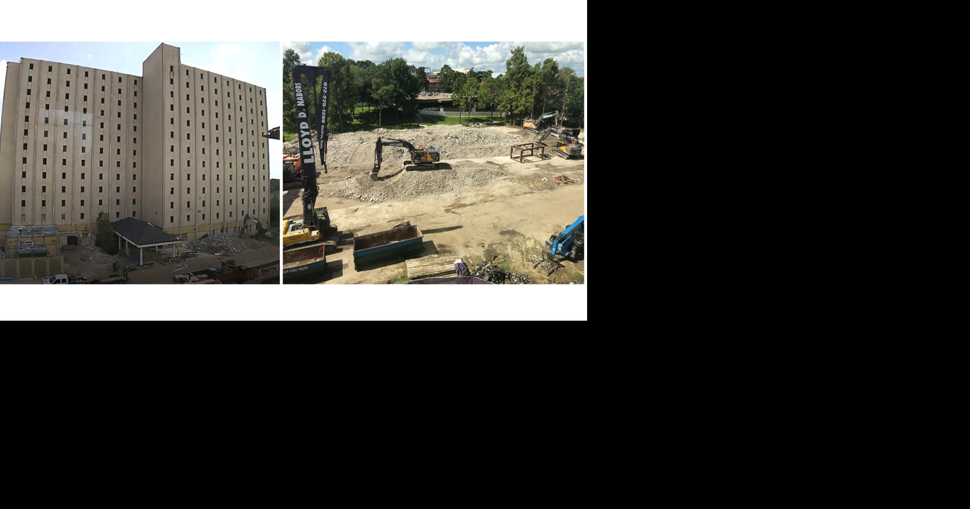 Kirby Smith Hall demolition took more than 70 days. Watch the LSU dorm ...