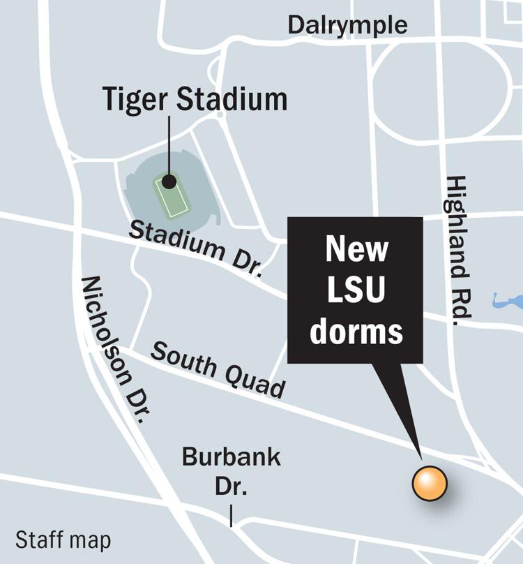 LSU breaks ground on South Quad freshman housing project | Education ...
