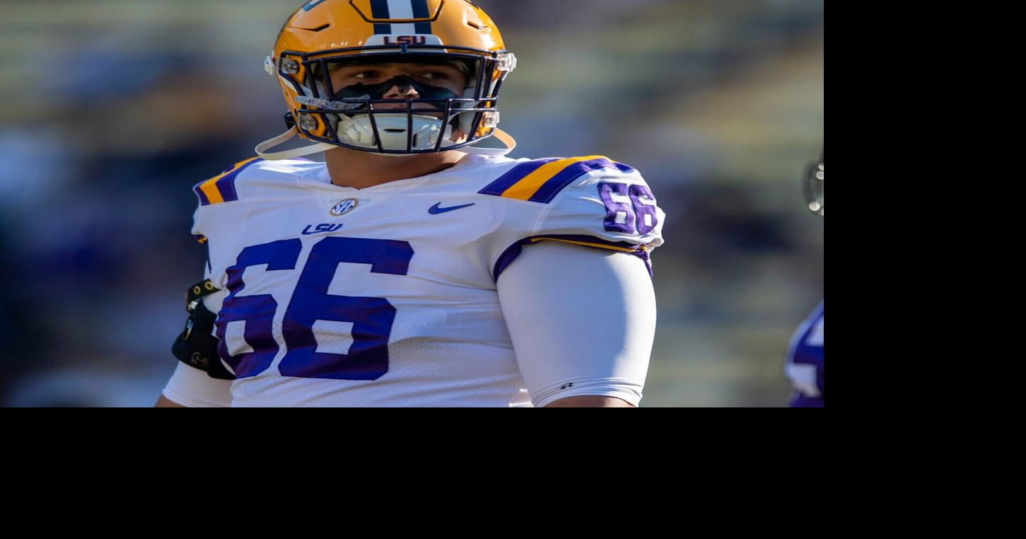 LSU tackle Will Campbell out for Tennessee game after posting picture ...
