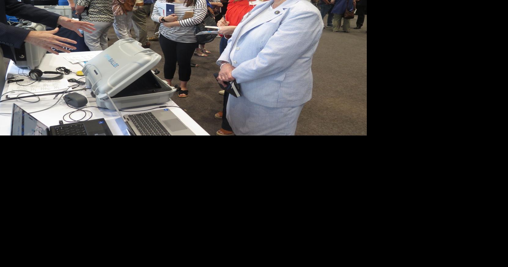 Louisiana elections officials get first hands-on experience with ...