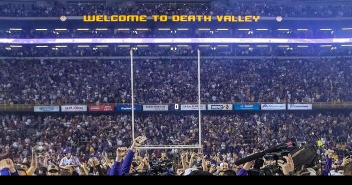 One arrested after LSU fans rush field after Alabama win | News ...