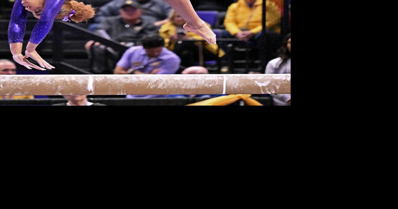 LSU gymnast Kai Rivers finds her footing on balance beam | LSU ...