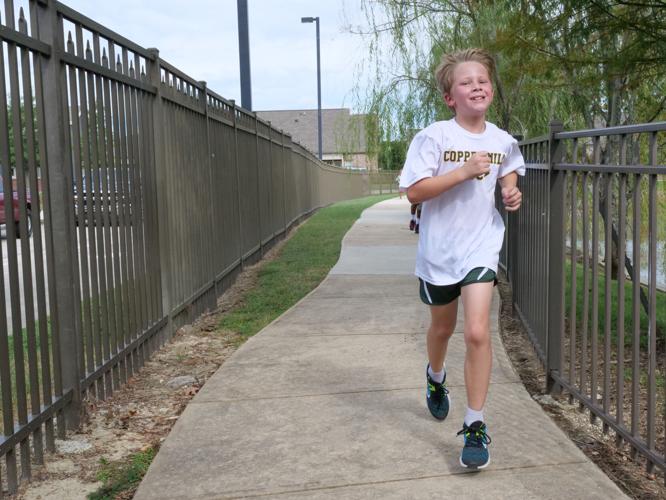Copper Mill Elementary students try out for school's cross country team ...