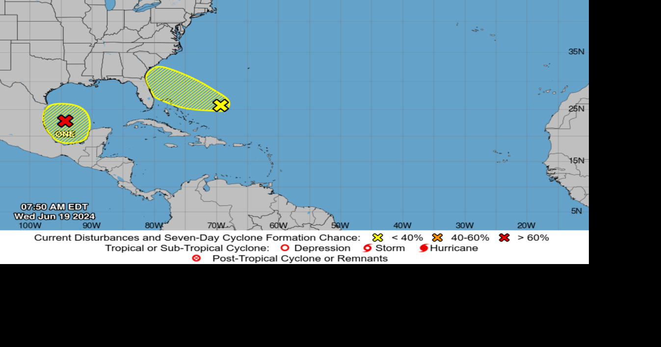 What to know about the two tropical disturbances in the Gulf ...