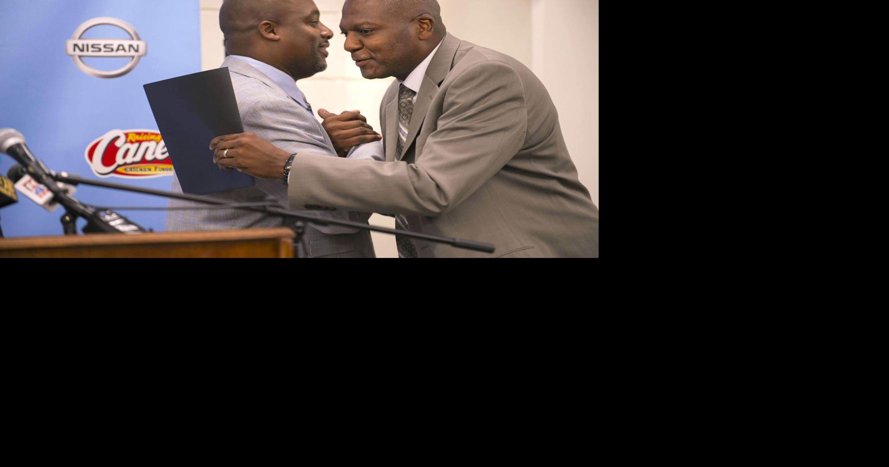 Photos: Carlos Funchess officially introduced as new Southern ...