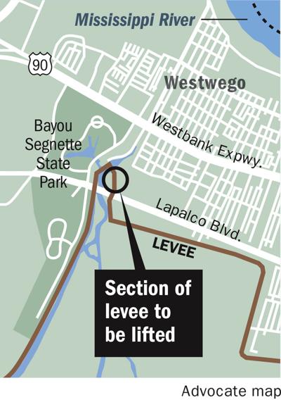West Bank levee lift to begin at Bayou Segnette, increasing flood ...