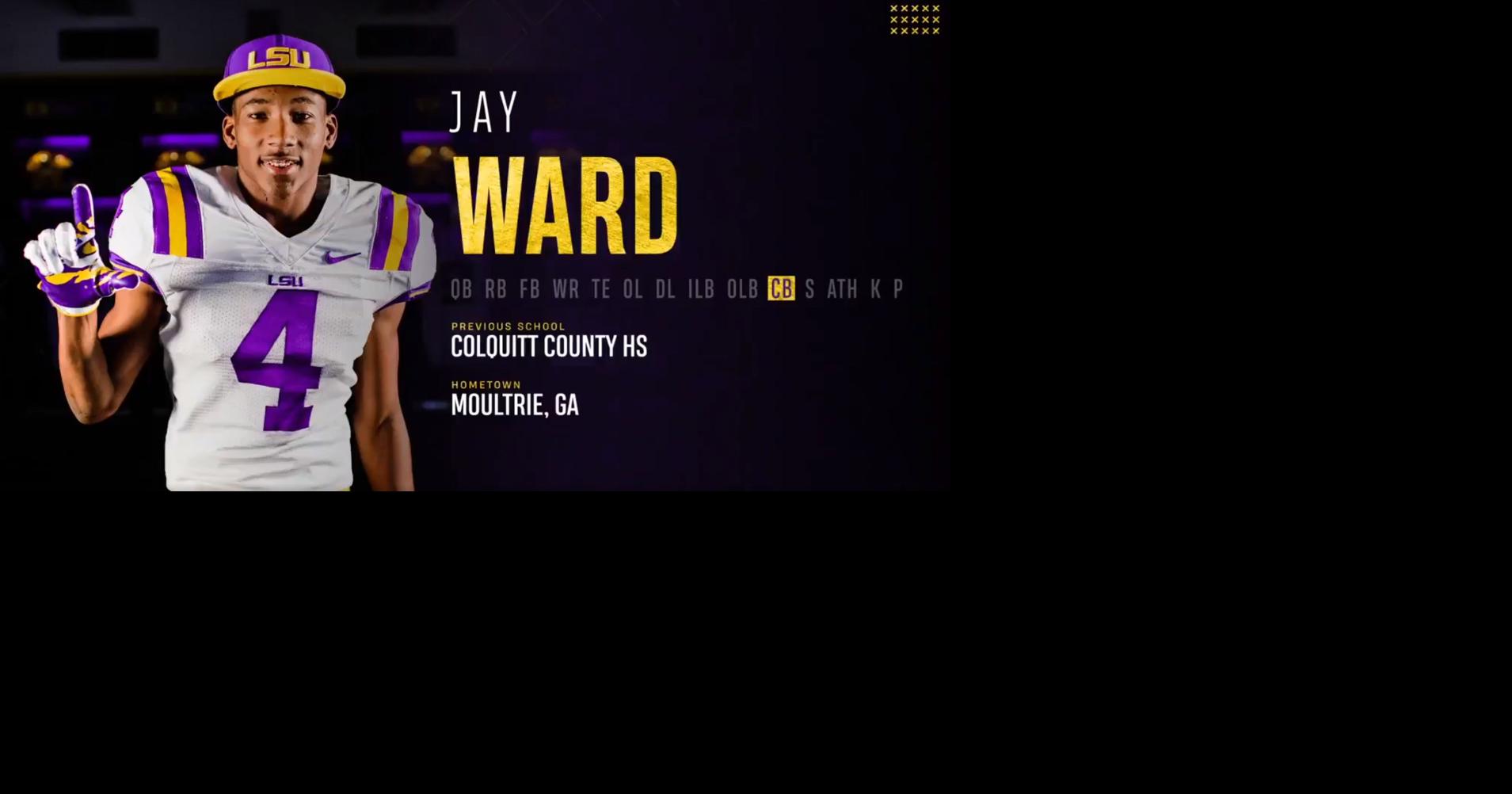 3-star CB prospect Jay Ward signs with LSU over Florida State, Texas A ...