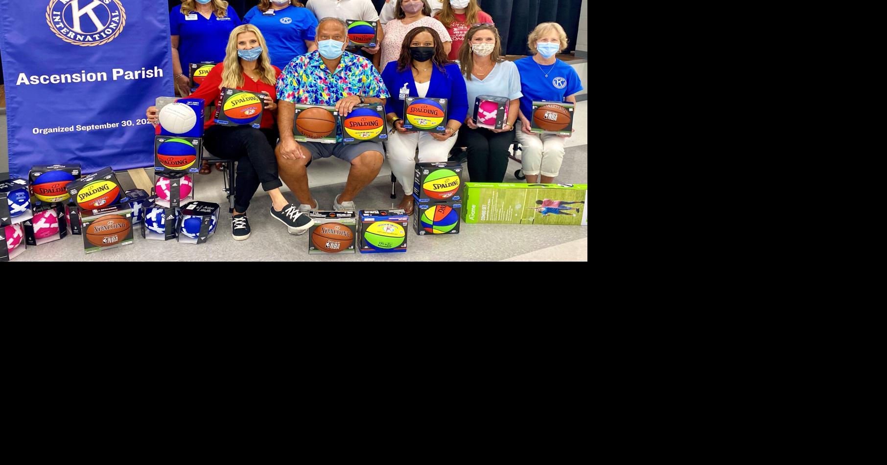 Community: Ascension Kiwanis donates P.E. equipment to Bluff Ridge ...