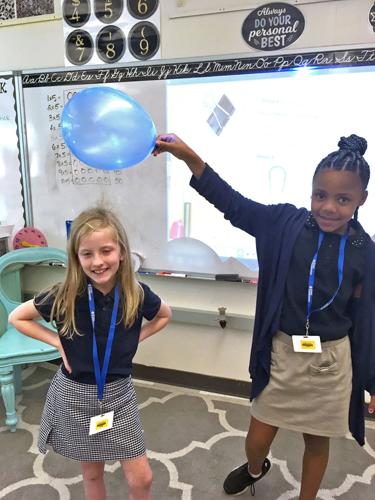 Bains Elementary School science teacher gets students involved in ...