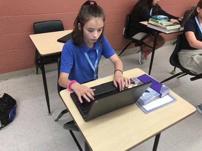 Middle-school students take keyboarding for high school credit | St ...
