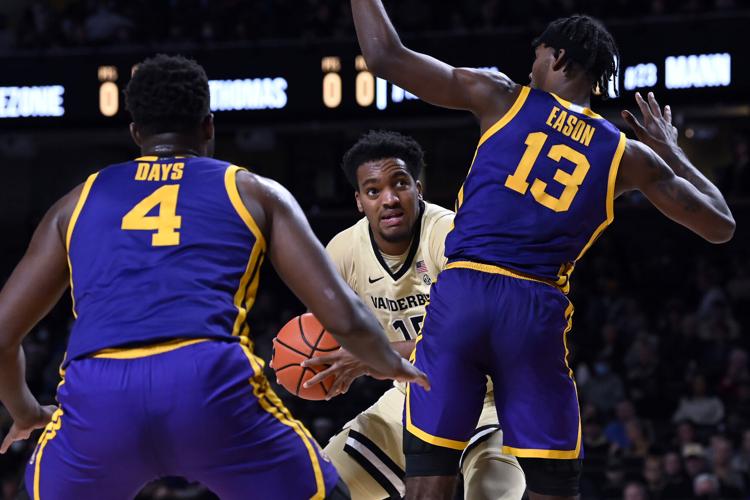 LSU bombarded by Vanderbilt 3-point shots; Tigers fall for sixth time ...