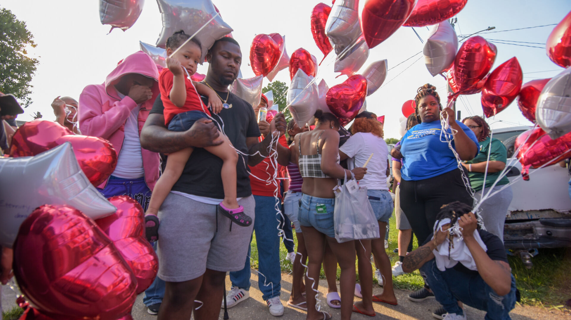 Photos: Balloon release for victims of Lafayette double homicide ...