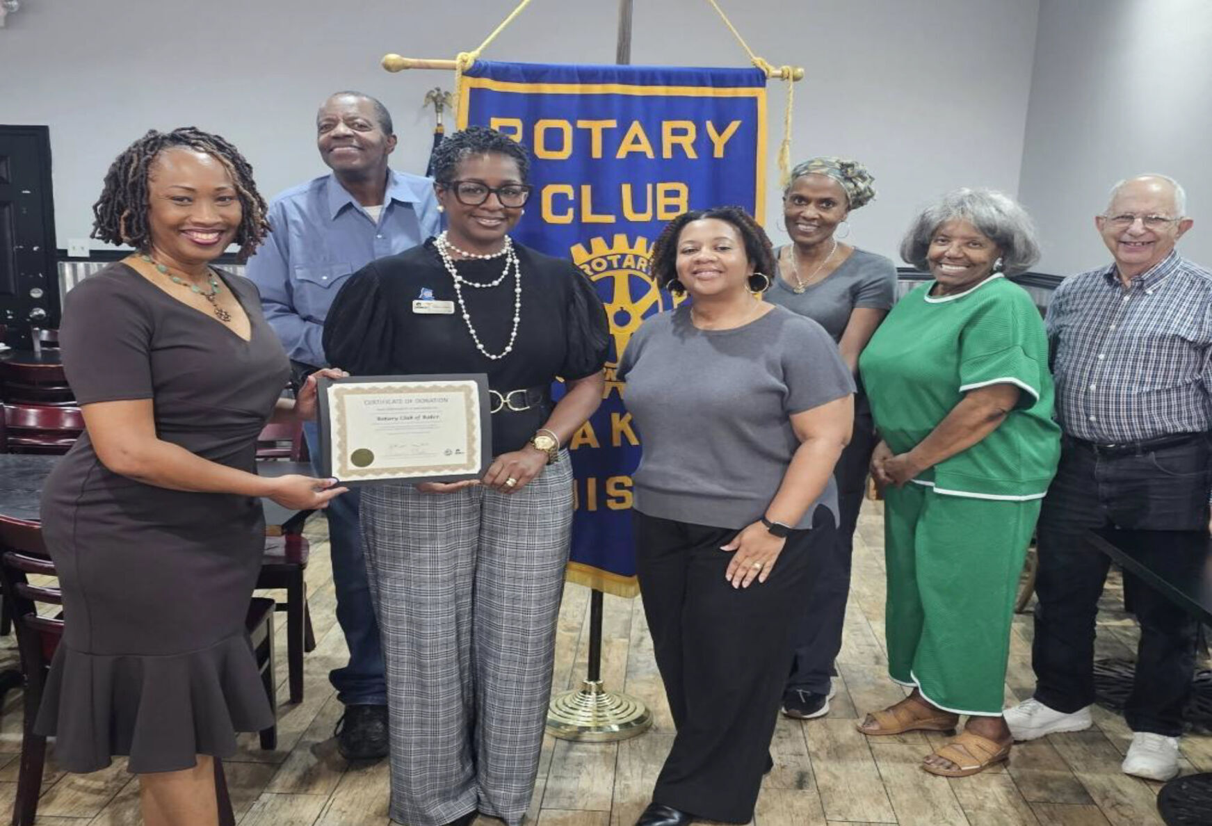 Baker Rotary and DEMCO work with Dolly Parton book project | Baker ...
