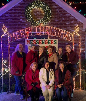 Wednesday Volunteers for Family and Community visit holiday light ...
