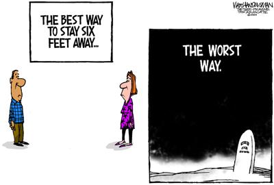 Walt Handelsman: Six Feet | Opinion | theadvocate.com