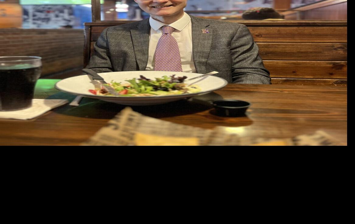 Oliver Garden, dean of LSU Vet School, at BR Classic lunch ...