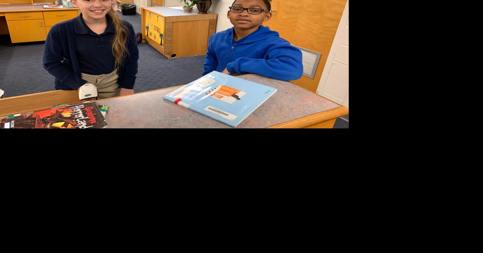 Bains Elementary School learn leadership skills through library service ...