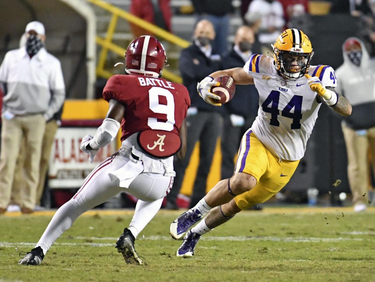 LSU fullback/tight end Tory Carter announces he will enter 2021 NFL ...