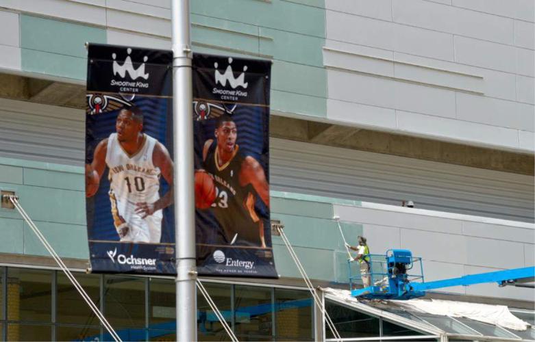 Smoothie King Center getting fresh paint as part of renovations ...