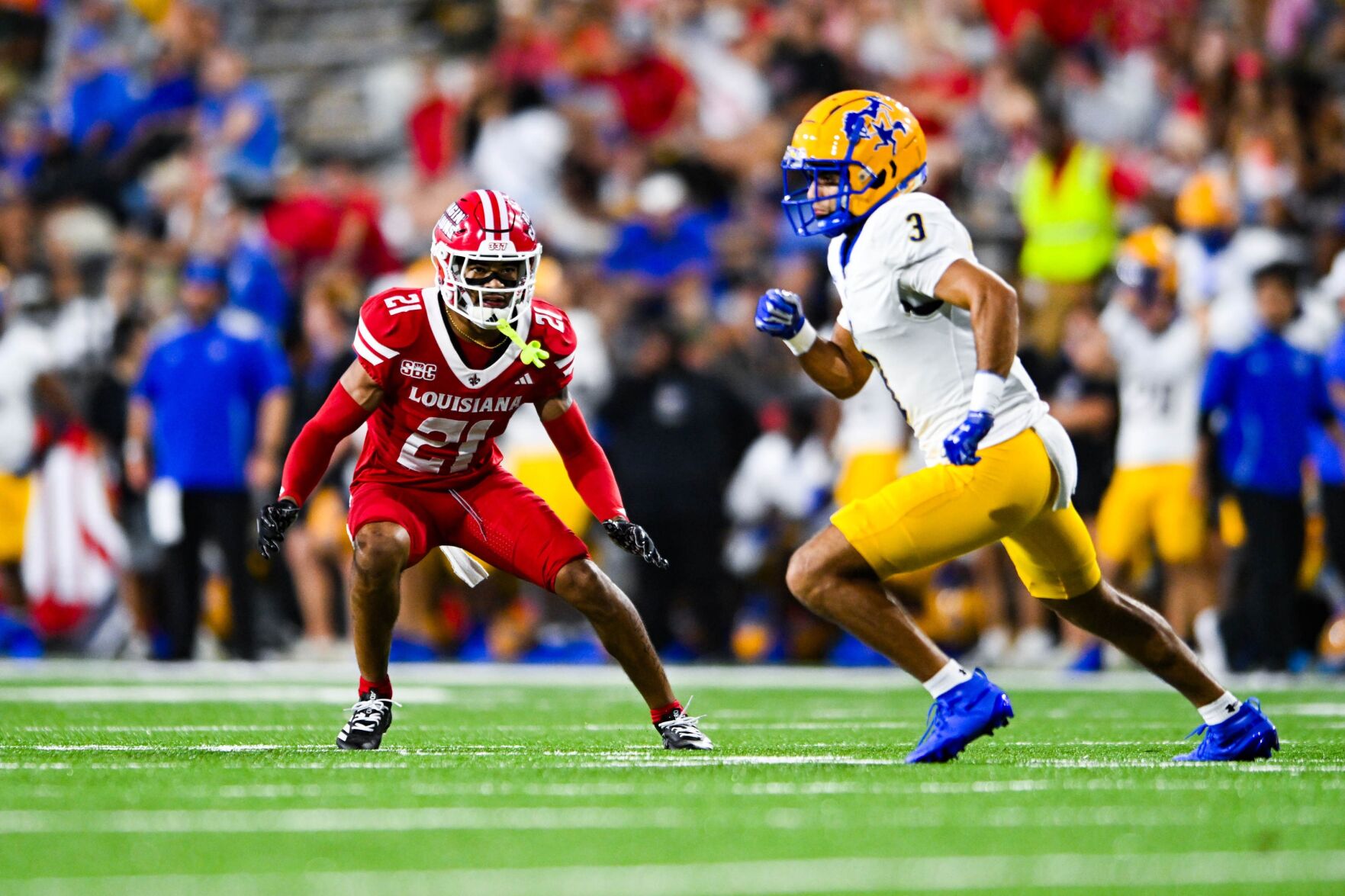 Former walk-on was determined to return after hip injury | UL Ragin ...