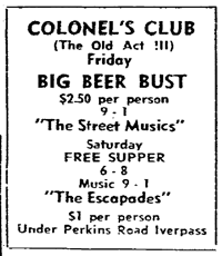 The Colonel's Club returns to Baton Rouge | Food/Restaurants ...