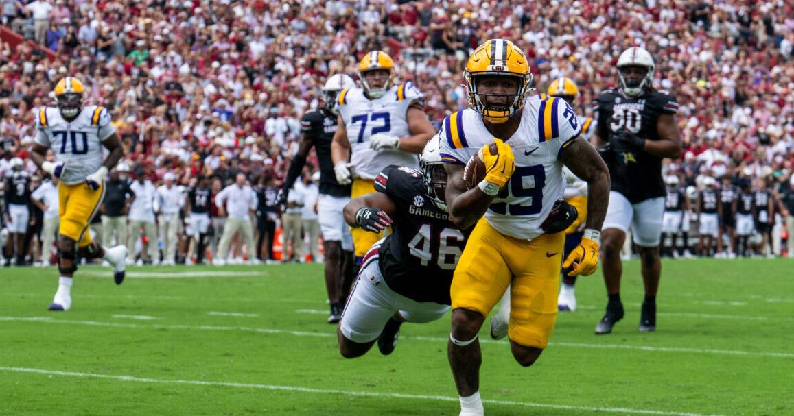 Brian Kelly: Caden Durham vision key for LSU vs. Gamecocks | LSU ...