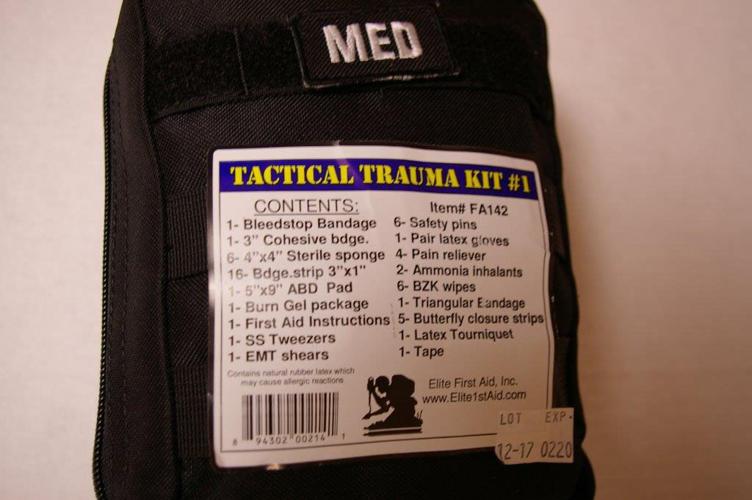 Zachary Police receive tactical trauma first aid kits | Zachary ...